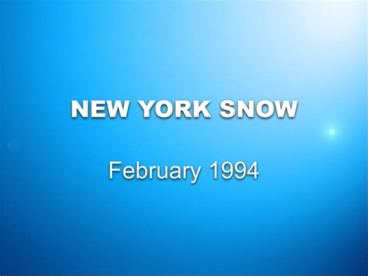 New York Snow