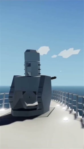 CIWS vs. Cruise Missile #stormworks #royalcanadiannavy