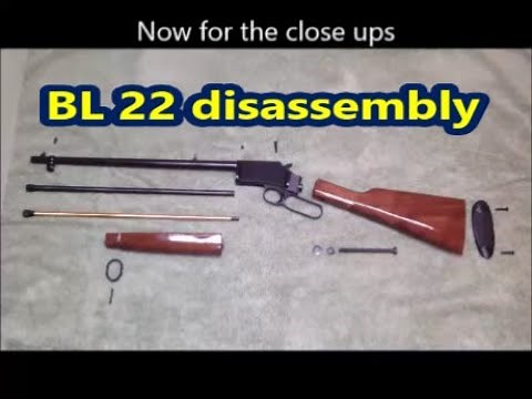 Browning BL 22 how to remove wood stock and forearm