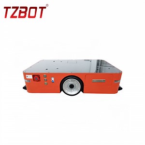 [Hot Item] Tzbot Industrial Magnetic Navigation Agv Robot in Warehouse (TZAGV-B02)