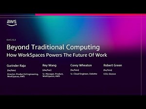 AWS re:Invent 2025 - Beyond Traditional Computing: How WorkSpaces Powers the Future Of Work (EUC212)