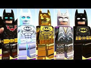 All Batman Characters & Vehicles in The LEGO Movie 2 Videogame