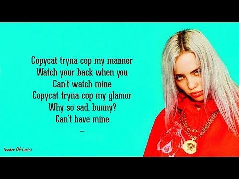 Billie Eilish - COPYCAT (Lyrics)