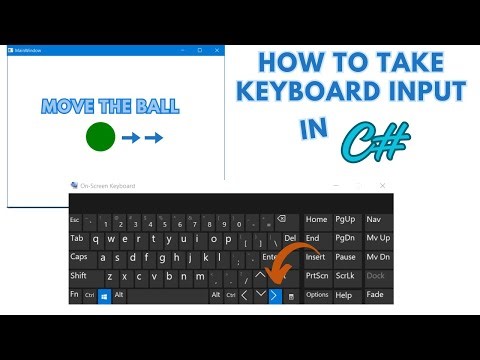 How to Take Keyboard Input in C# Visual Studio