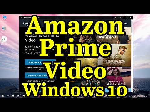 🎞How to install Amazon Prime Video app on Windows 10 || Progressive Web App || CoolTechtics