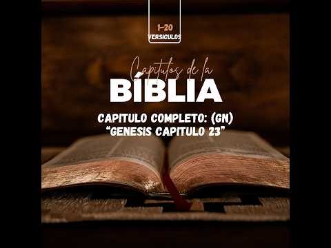ANTIGUO TESTAMENTO-(GN) "GÉNESIS CAPITULO 23" | EL CAMINO DE DIOS