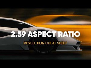 2.59:1 Aspect Ratio Cheat Sheet (Cinerama)