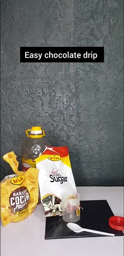 Easy Chocolate Drip Recipe Tutorial for Cakes