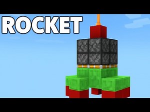 Rocket Build in Minecraft Bedrock!