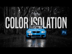Color Isolation Effect | Single Color Effect | Adobe Photoshop