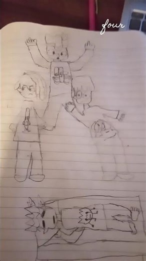 Day 4 of drawing bfdi characters as humans