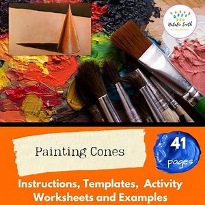 Painting a Cone in Acrylic
