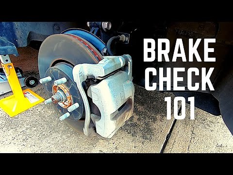 How To Check Your Car's Brakes - Disc Rotors and Brake Pads MAZDA CX-5