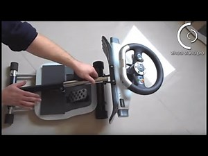 Wheel Stand Pro set up with Microsoft Wireless Wheel