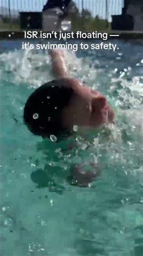 ISR teaches your kids to float, flip and swim to safety! #selfrescue #infantswimmingresource