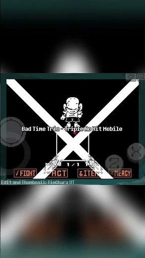 All No Hits Modes #undertale #fangame