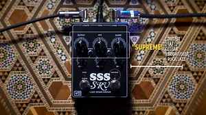 The tone tweaker’s dream! Arm yourself with a full-fledged, D-voiced preamp with the Vertex Effects, Inc. Steel String Supreme SRV Preamp Pedal 🔥 Plug it in and instantly deliver the coveted sound that top-tier players like Stevie Ray Vaughan, Eric Johnson, and John Mayer made famous 🎛 Check it out 👉 https://bit.ly/3nD76ww | Sweetwater