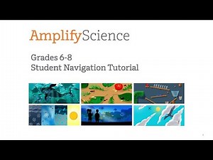 Amplify Science Student 6-8 Navigation Video