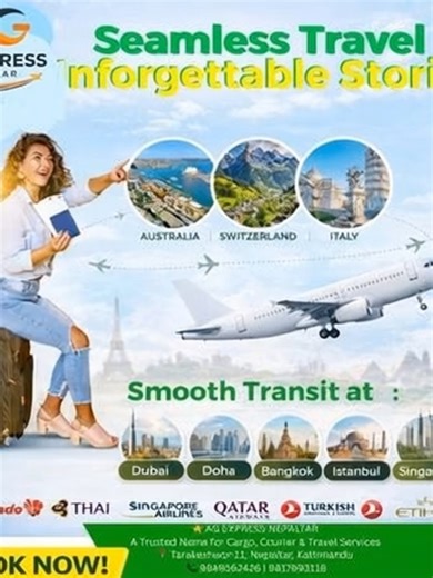 ⭐ AG EXPRESS NEPALTAR A Trusted Name for Cargo, Courier & Travel Services 📍 Tarakeshwor-11, Nepaltar, Kathmandu 📞 9849562426 | 9817993118 . . . . . . . . . . . .#cargo #currier #travel #ticketing #holidaypackages #shram
