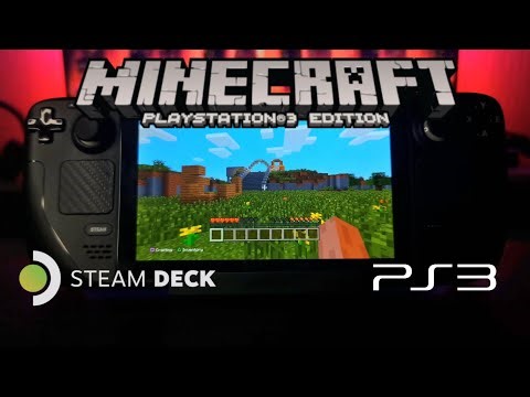 MINECRAFT PS3 EDITION - STEAM DECK - RPCS3