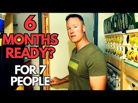 How to Build a 6 Month Food Supply for 7 People | Emergency Pantry Guide