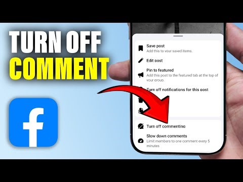 How to Turn Off Comments in Facebook Group 2026
