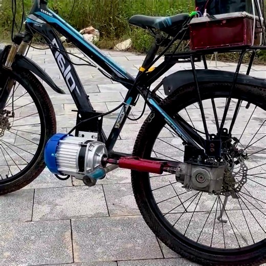 You’ll never waste money on chains again! Turn your bike into a chainless shaft drive e-bike! #bicycle #creativity #welding #experiment #technology | Delta Gaming