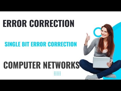 Error Correction : Single bit Error correction |Computer Network malayalam
