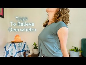 Yoga to Relieve Overwhelm 🌞 - ASMR Yoga for Stress Relief, Morning Yoga, Soft Spoken, Ambient Noise