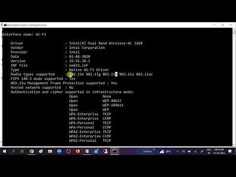 How to Check if your Laptop Computer Supports 5GHz WiFi Bandwidth