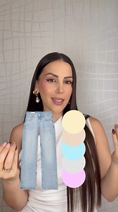 Se dice que los jeans combinan con todo, pero en realidad depende el tono de jeans, te dejo la guía para que escojas la mejor opción ✨✨ #jeans #combinacion #colores | Ceci SP Imagen