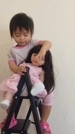 Baby Bella with her Baby Boo Birthday Gift from ate Zixi ❤ #dolls #baby #fypシ゚ #giftideas | Joie Alcones