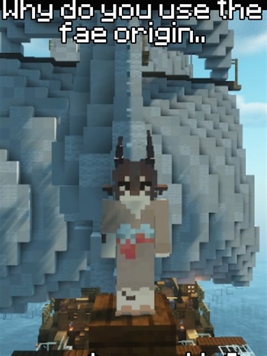 Can a man not glide.. #mcrp #minecraft #minecraftroleplay #minecraftroleplayserver #minecraftsmp #aesethic #minecraftaesthetics