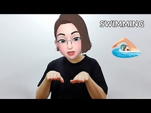 American Sign Language (ASL) Lesson: Swimming