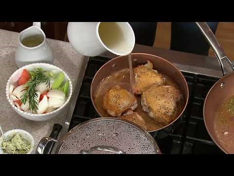 Cook's Essentials Elite SS Clad 10-Piece Cookware Set on QVC