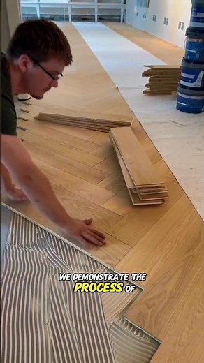 Educational Video: Professional Parquet Floor Installation Tutorial