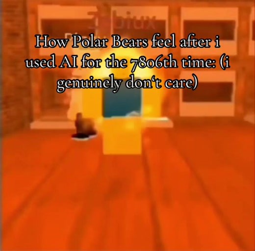 Polar Bears and AI: A Meme Perspective