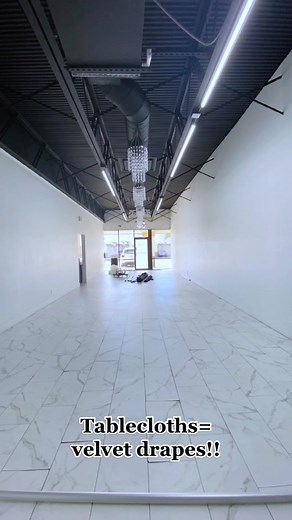 DIY Draping Tips: Using 90 x 156 Inch Tablecloths