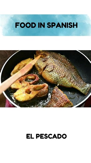 Food in Spanish Part 1 #learning #español #english #spanish