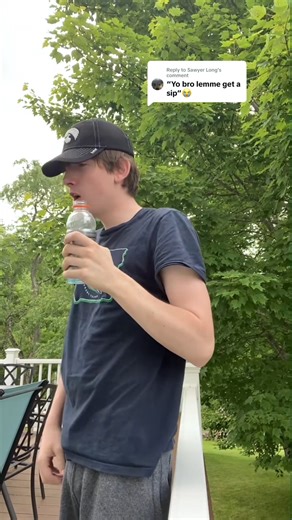 Replying to @Sawyer Long I only took one sip 🙄 WHATS NEXT! #replychug #onesip #gatorade | Buzzen Drink
