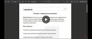 Completed Capstone Project: AI Excuse Generator with Python and Hugging Face | Rohan Kumar posted on the topic | LinkedIn