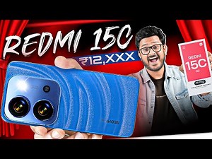REDMI 15C 5G Unboxing in ಕನ್ನಡ⚡ Dimensity 6300, HD+ IPS LCD, 50MP, 6,000 mAh + 33W @ ₹12,499