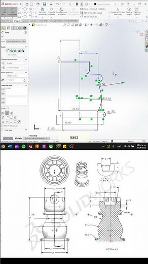 SOLIDWORKS CSWA Practice Problem 7.1 #3dmodelingsoftware #cad #cadsoftware #solidworks #solidworks