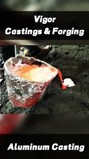 Vigor Castings & Forging : Aluminum Casting!#automobile #oilandgas #machine