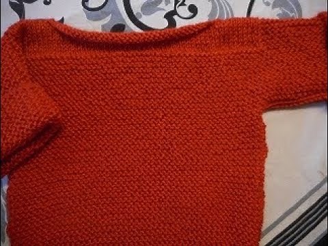 tuto tricot brassière pull bébé