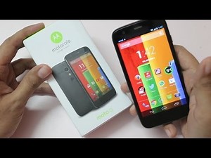 Moto G Unboxing First Boot & Hands on Overview