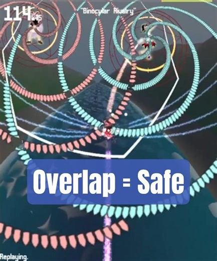 Overlap = Safe #touhou #touhoufangame #hyperbolic