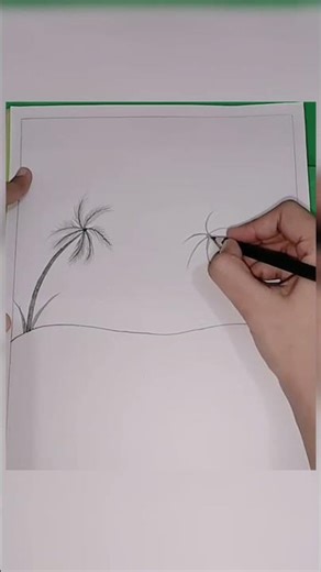 #Drawing,#Sketching,#for you,#tree drawing,#Volcano velley,#Smoking mountain,#trending,#easy drawing