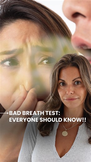 Tania Elliott | Really quick hack to see if your breath stinks 👇🏼 Lick the back of your hand Let the saliva dry down Smell If it smells, that means your... | Instagram