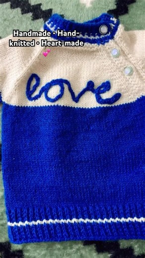 Handmade • Hand-knitted • Heart-made 💕|Baby Cardigan|#knitting#handmade#baby#cardigan